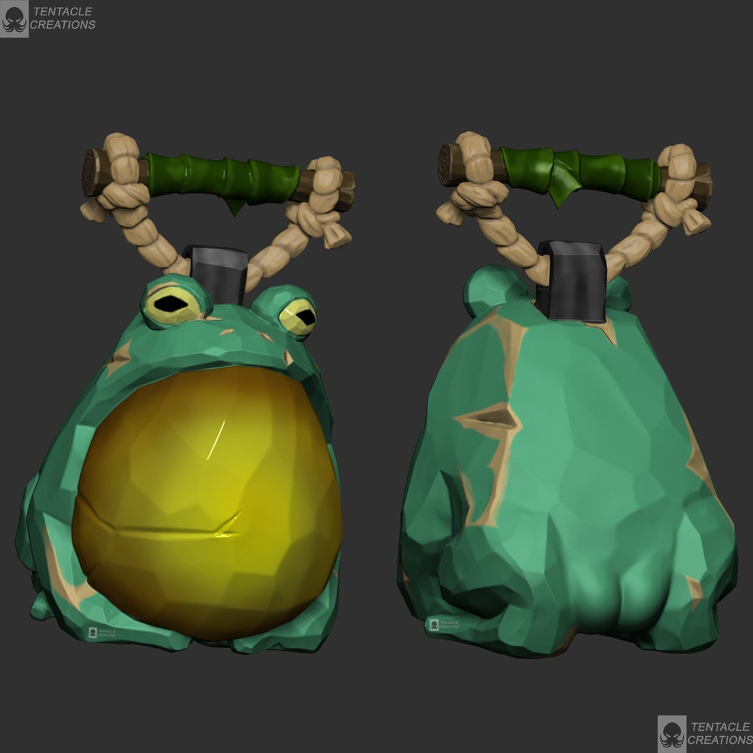 STL FILES Frog Lantern Aka Frorb 3D FILE - Inspired by Sea of Thieves ...