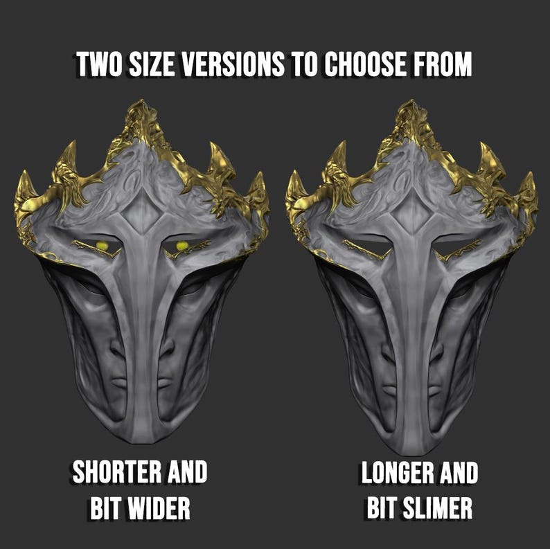 STL FILES Arcane Viktor Mask 3D FILE - Etsy