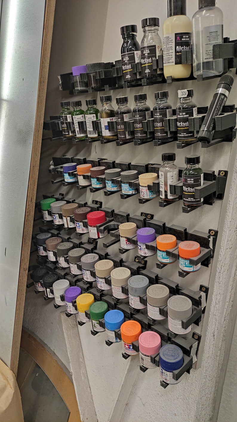 STL 3d File - Modular Paint Rack 3d Stl File (READ DESCRIPTION) - Etsy