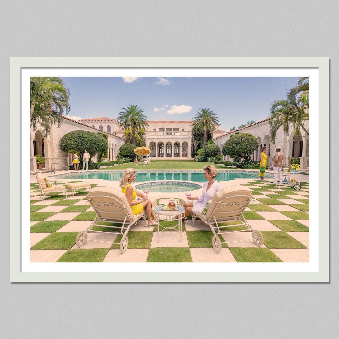 Digital Download PALM BEACH Wall Art Palm Beach Print - Etsy