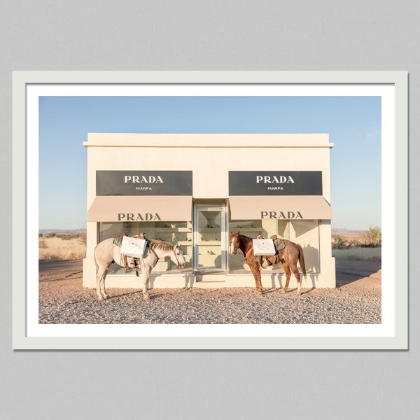 Prada Marfa Poster - Etsy