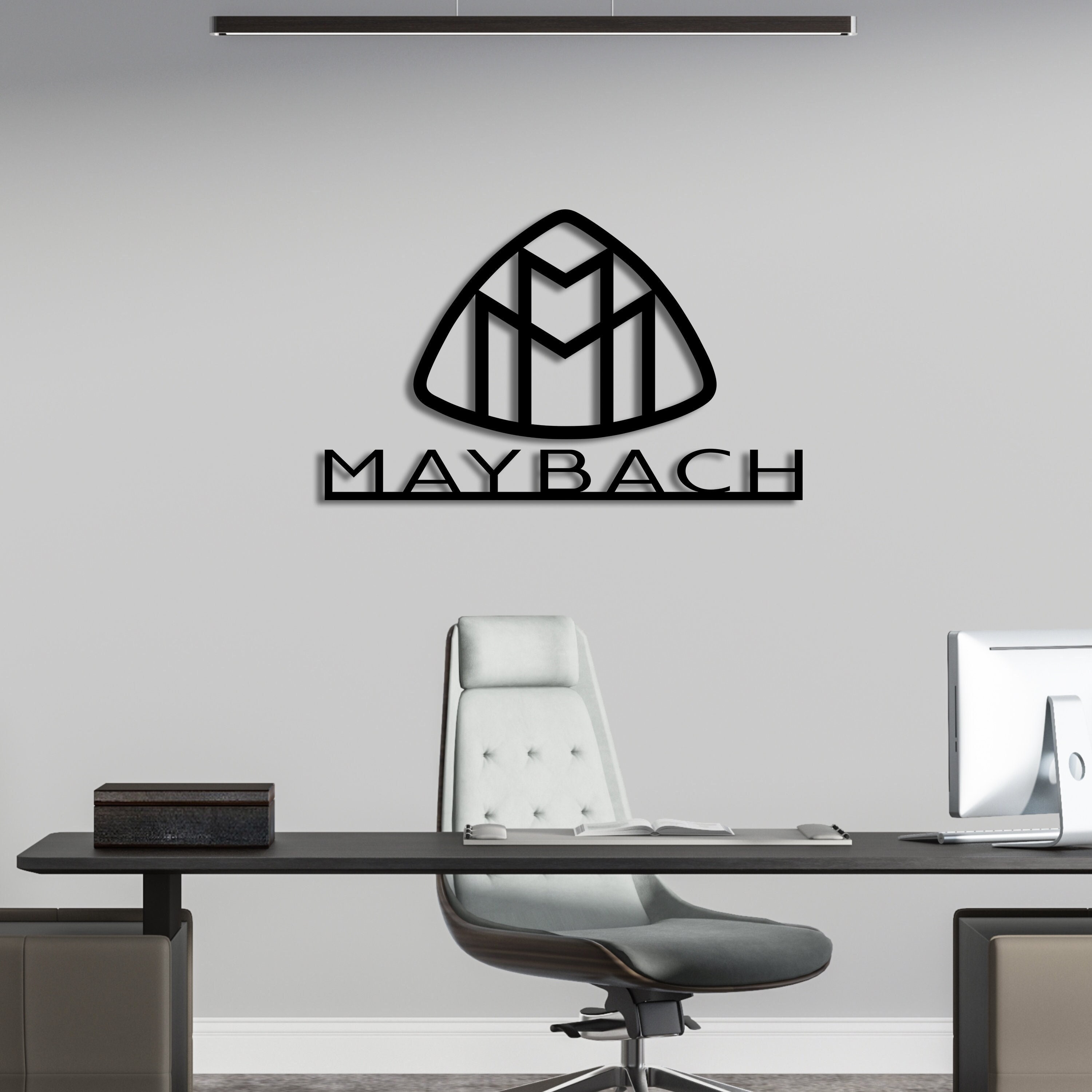 Metal Logo Wall Decor, Car Logo Gift Art, Car Logo Garage Decoration ...