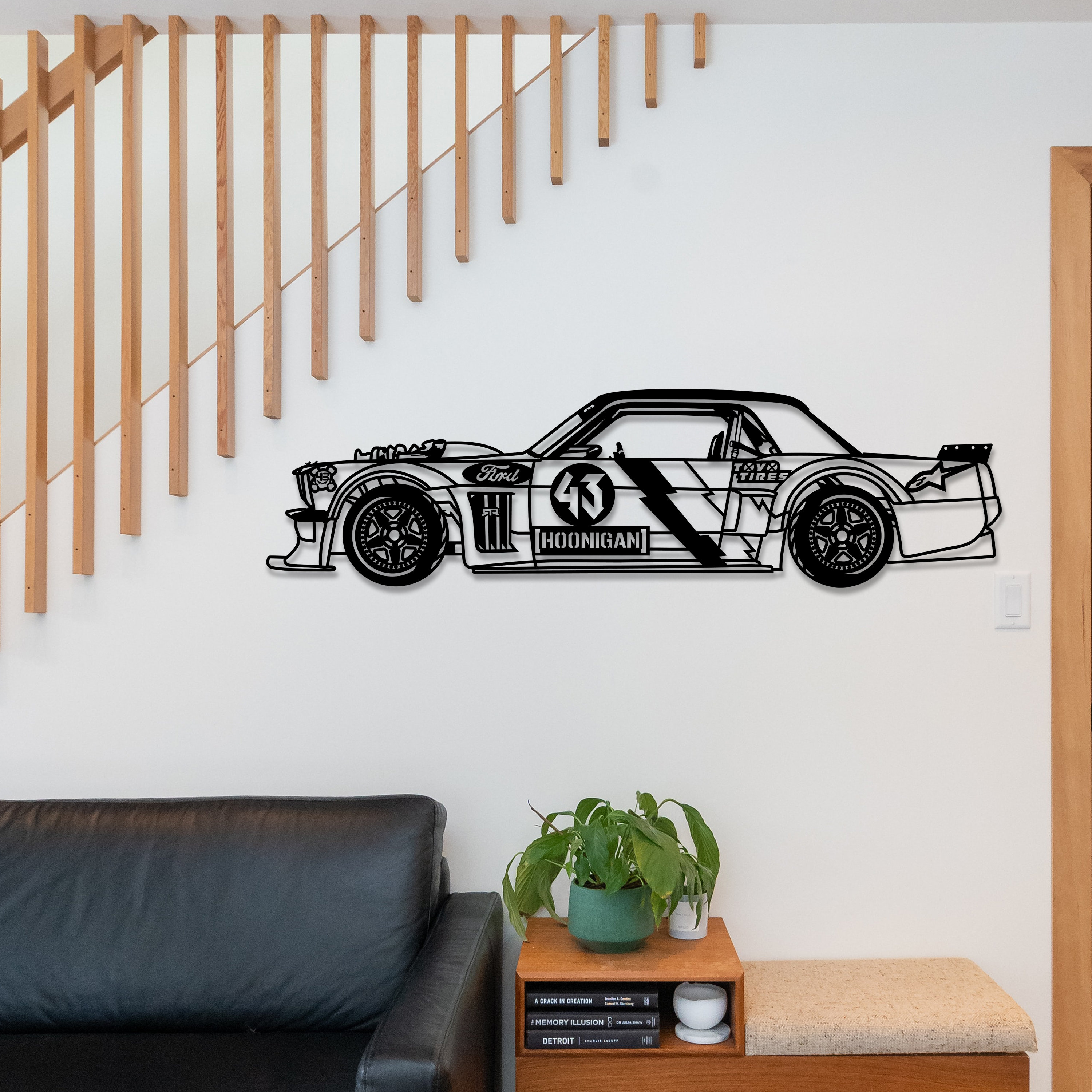 Ken Block Ford Mustang Cars Metal Wall Decor , Ken Block Rally Cars ...