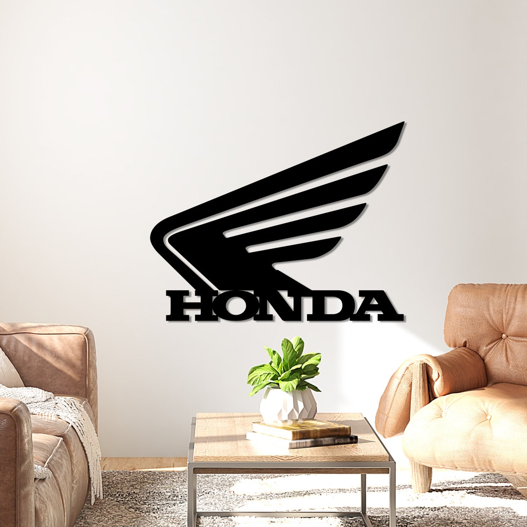 Honda Cars Logo Metal Wall Decor, Honda Metal Wall Sign, Gift for New ...