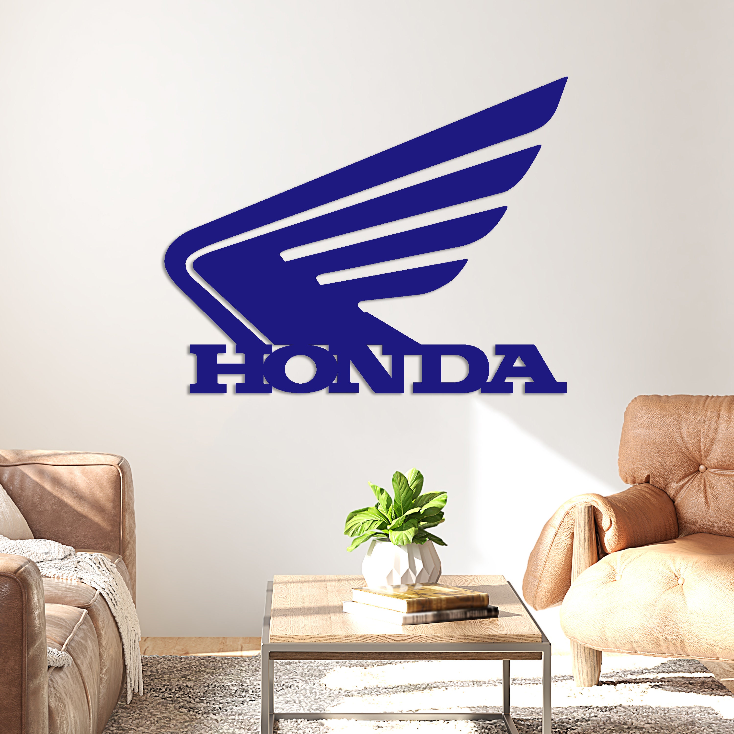 Honda Cars Logo Metal Wall Decor, Honda Metal Wall Sign, Gift for New ...