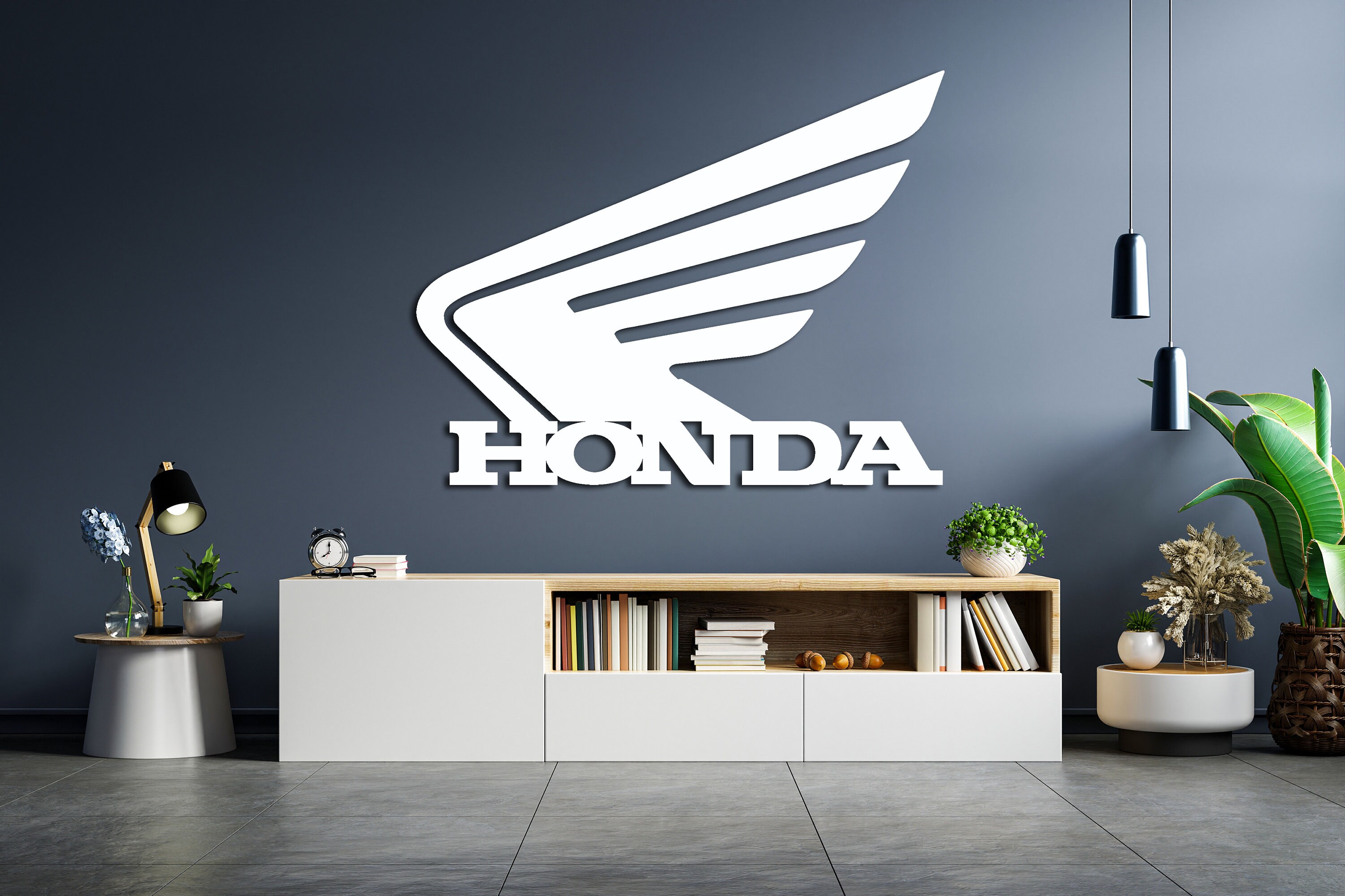 Honda Cars Logo Metal Wall Decor, Honda Metal Wall Sign, Gift for New ...