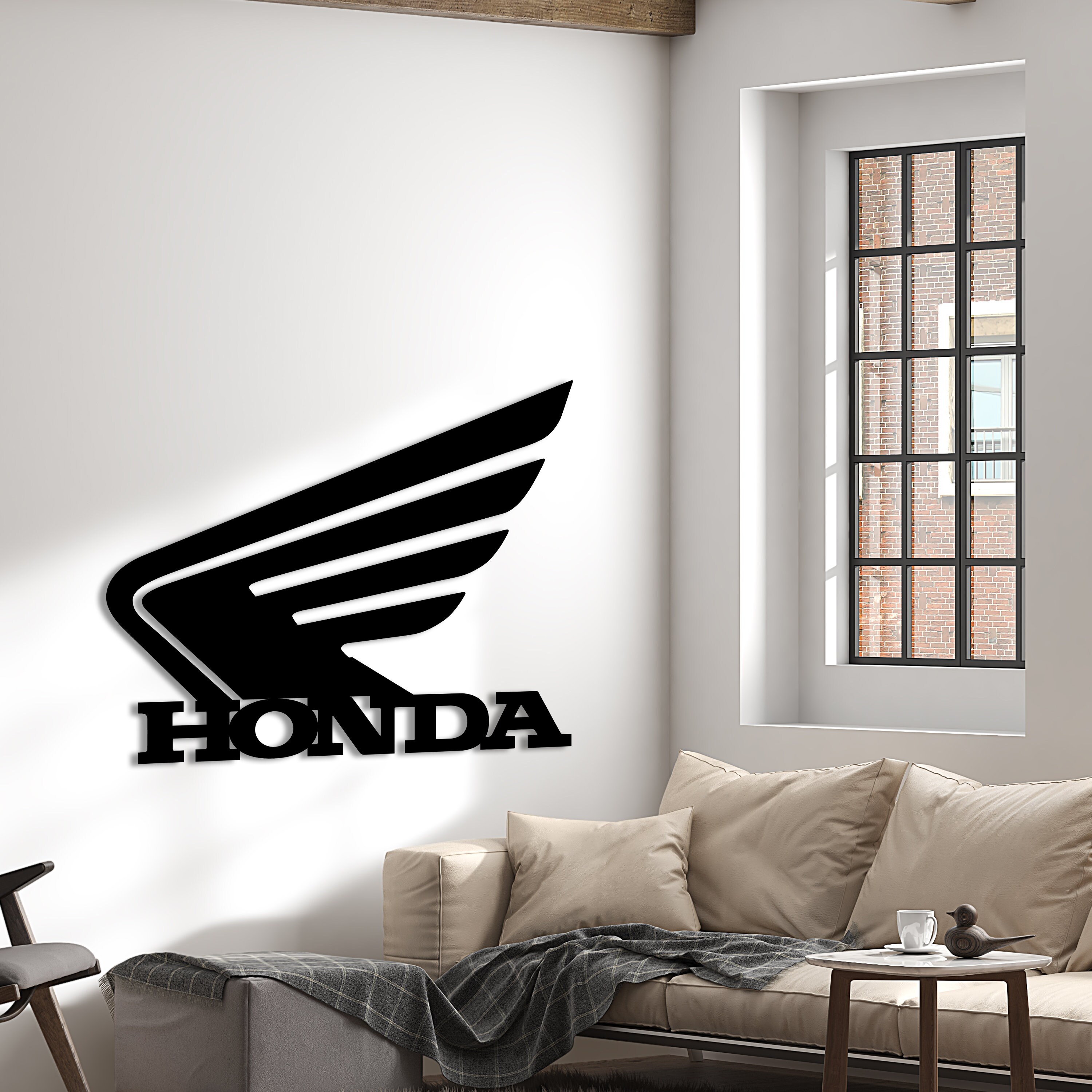 Honda Cars Logo Metal Wall Decor, Honda Metal Wall Sign, Gift for New ...