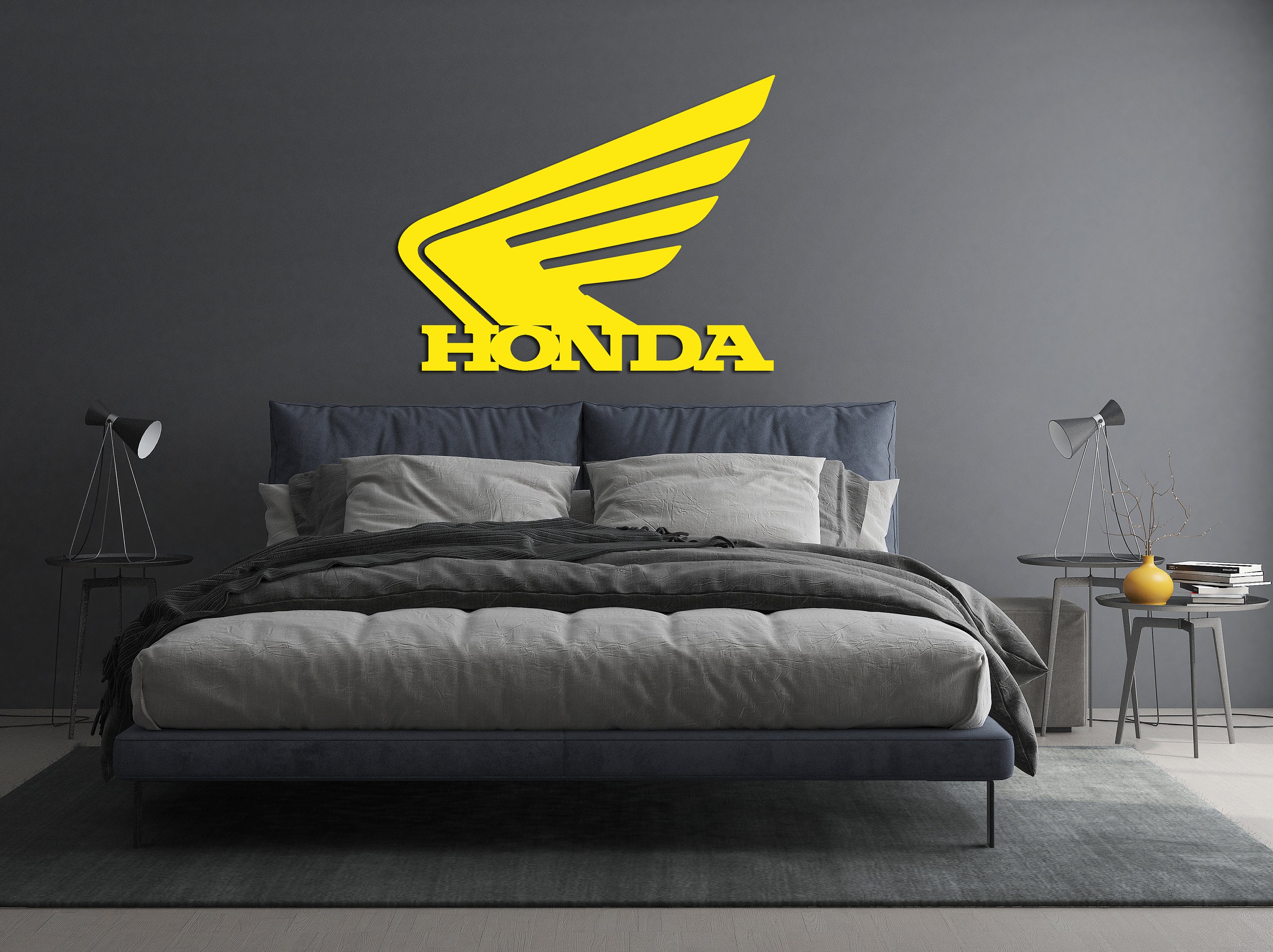 Honda Cars Logo Metal Wall Decor, Honda Metal Wall Sign, Gift for New ...