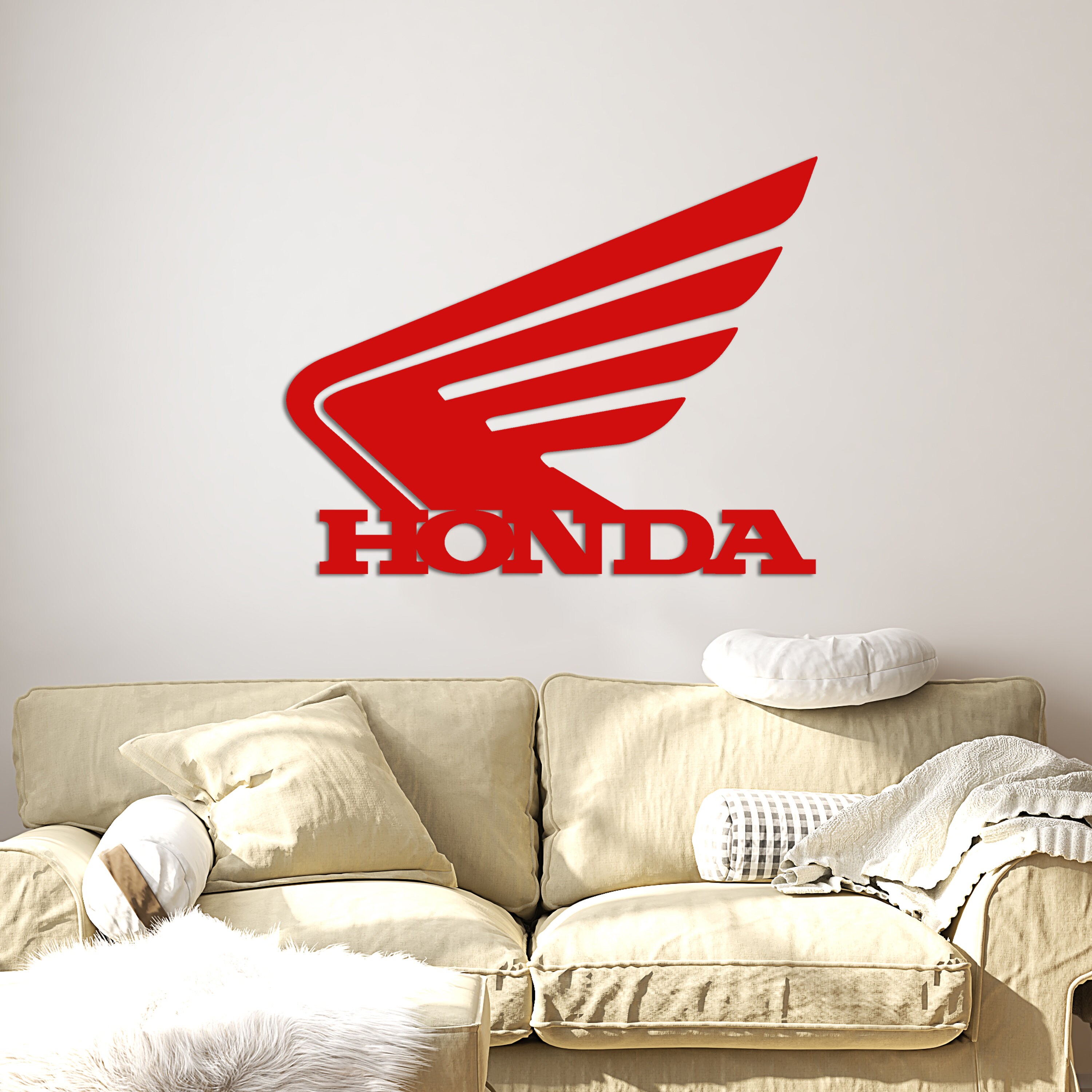 Honda Cars Logo Metal Wall Decor, Honda Metal Wall Sign, Gift for New ...