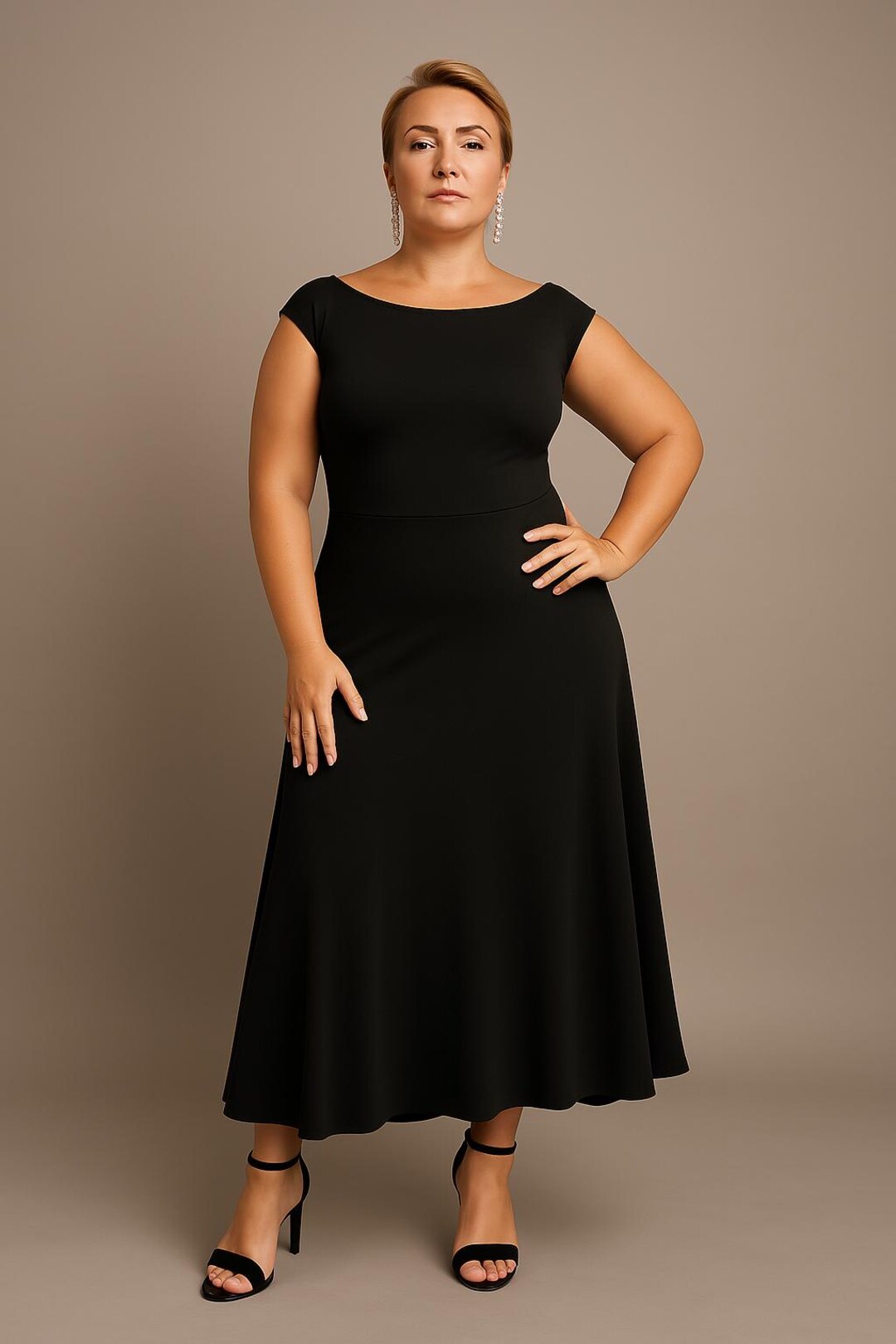Tango Dress, Jersey Tango Dress, Tango Dress With a Tail, Summer Jersey ...