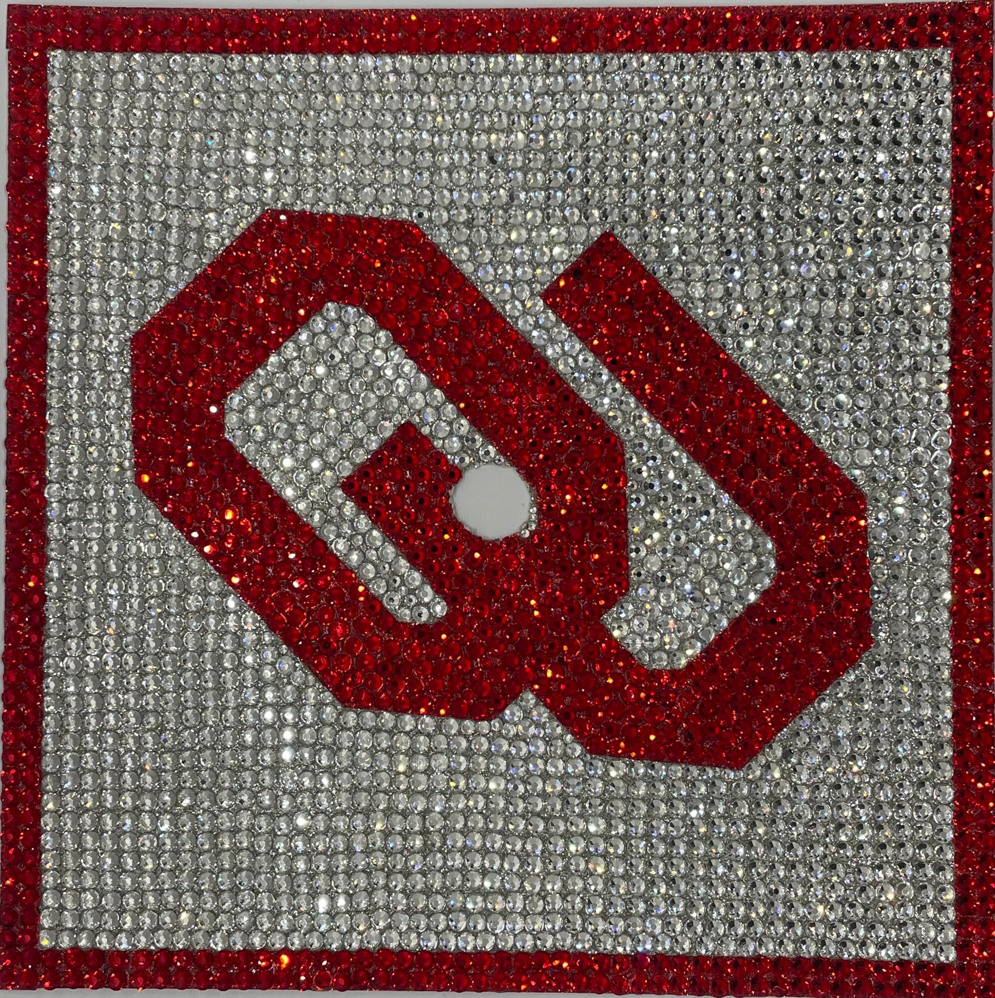 Grad Cap Craft Kit, Bling DIY Crystal Graduation Cap Topper Kit, Senior ...