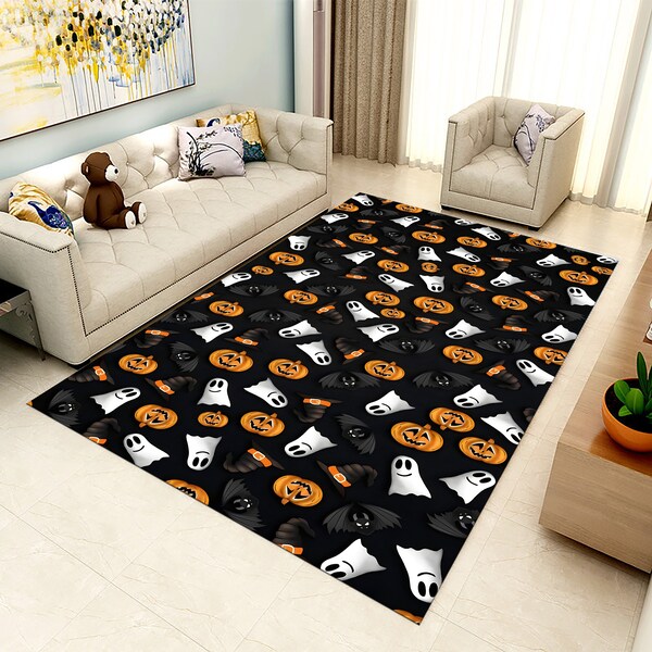 Halloween Rug - Etsy