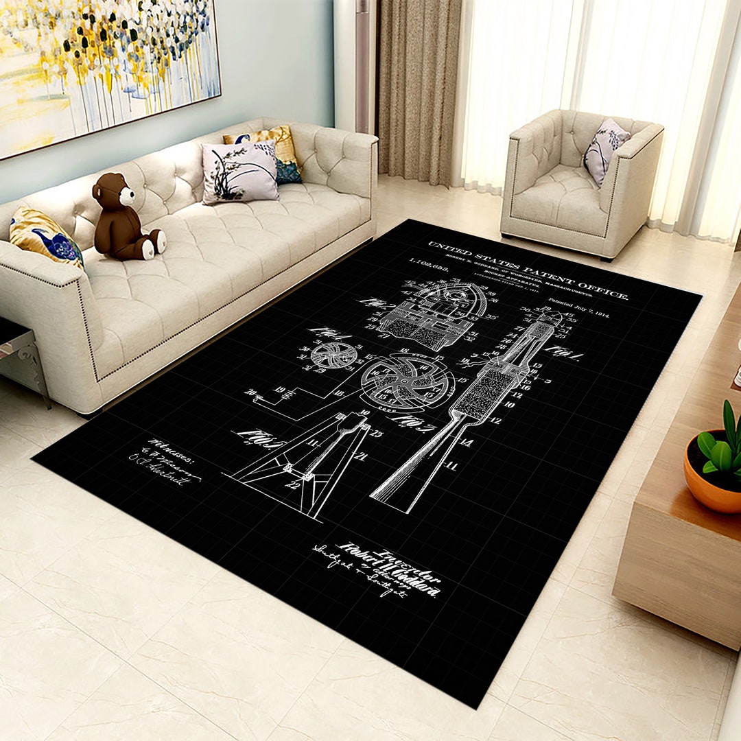 Space Shuttle Rug,space Rug, Patterned Printing Rug,patterned Rug ...