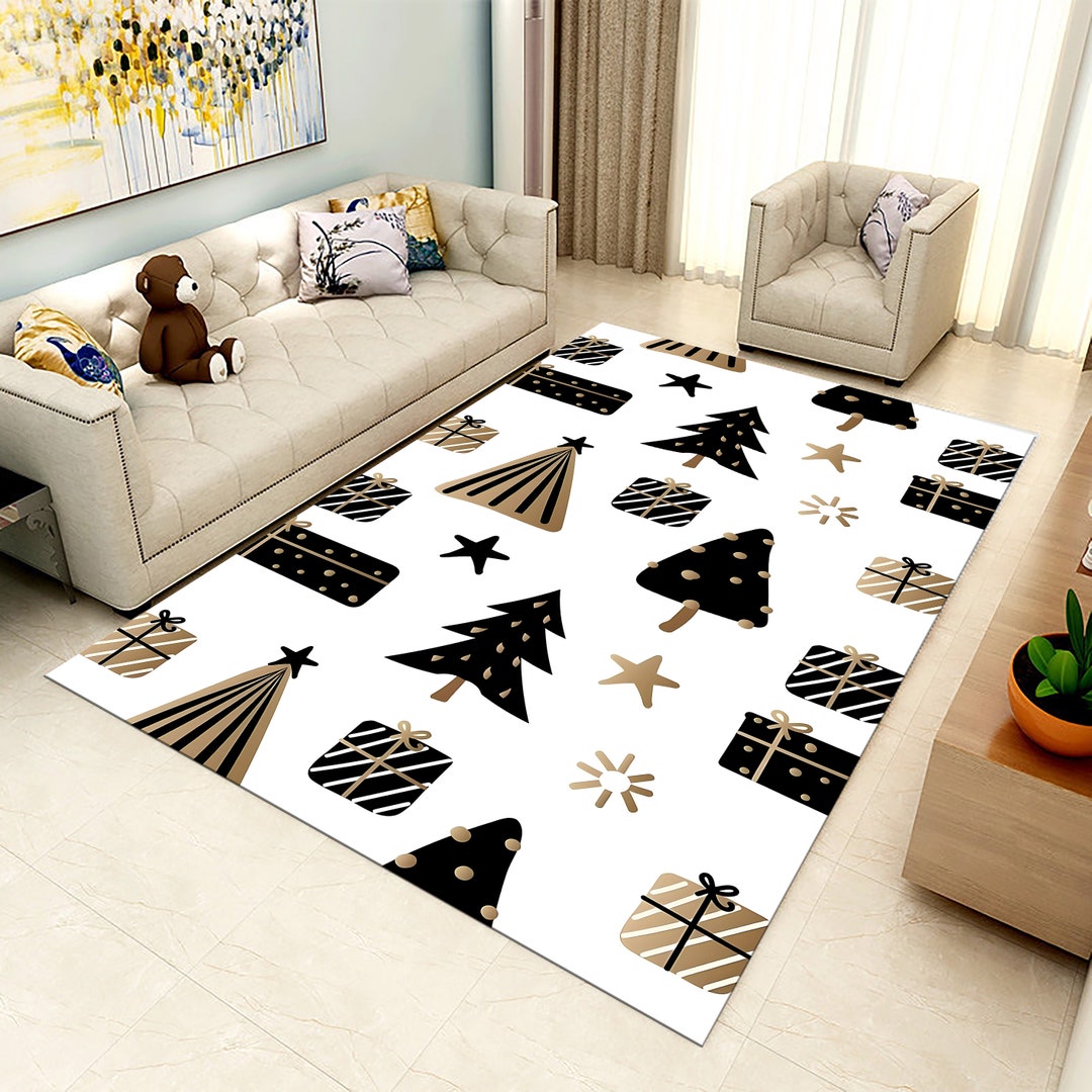 Noel, 2024, Merry Christmas Rug,christmas Santa Claus And,christmas ...