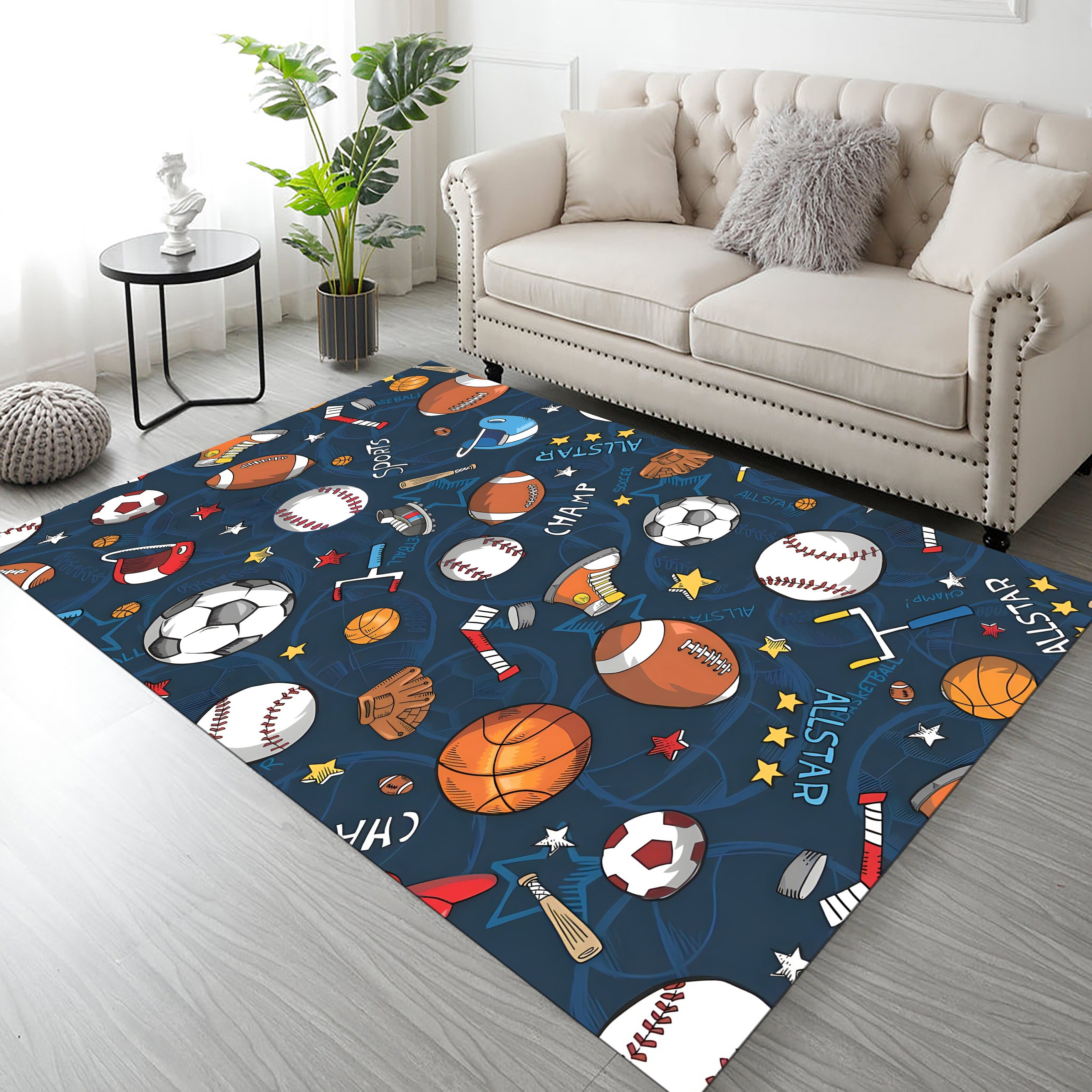 Baseball Rug,team Rug,sport Rug,baseball Team Rug,team Logo Rug,logo ...