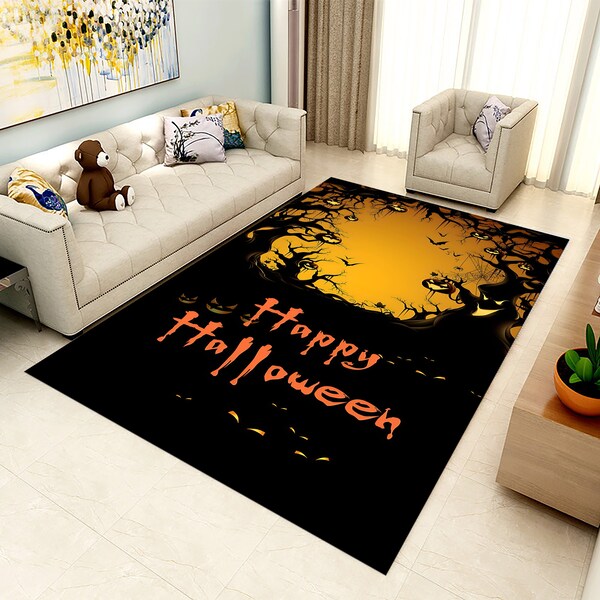 Halloween Rug - Etsy