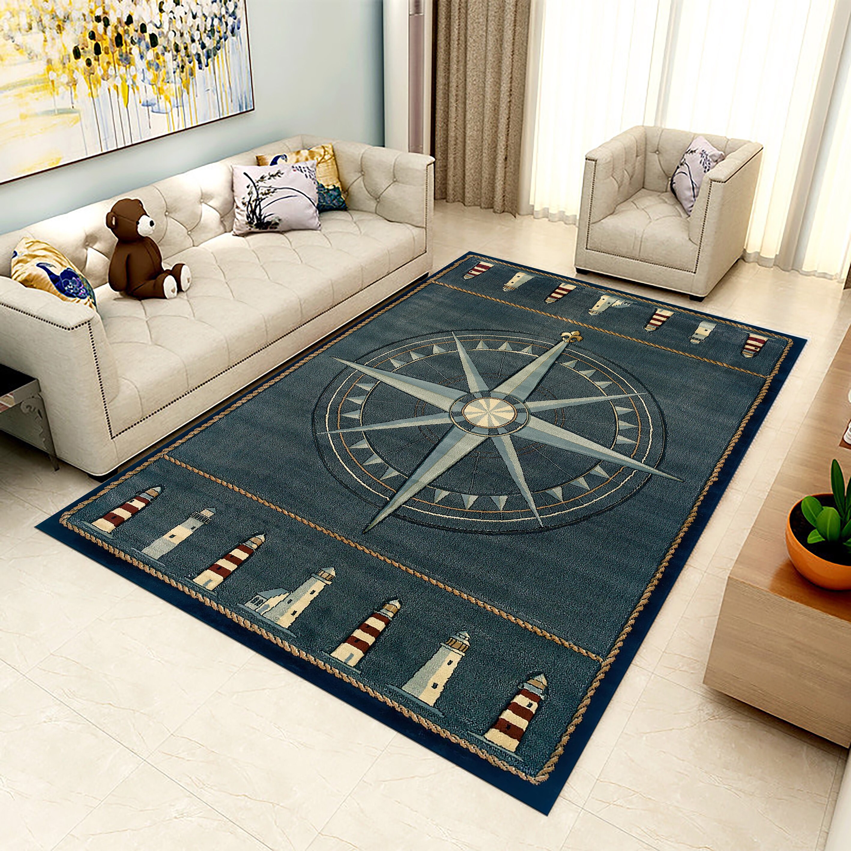 Lighthouse Themed Area Rugs | Bryont Blog