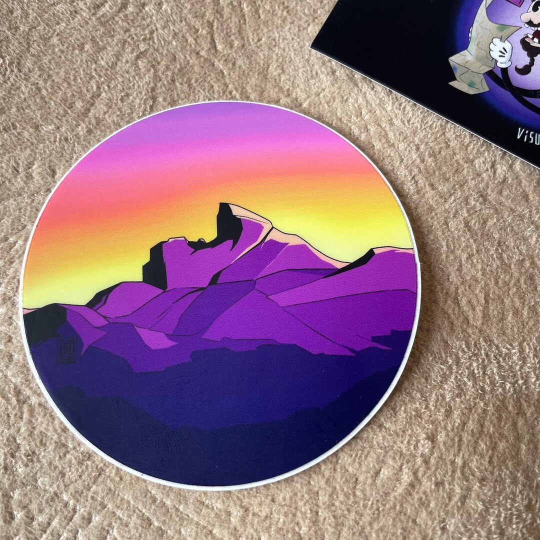 The Black Tusk - Round Sticker - Etsy