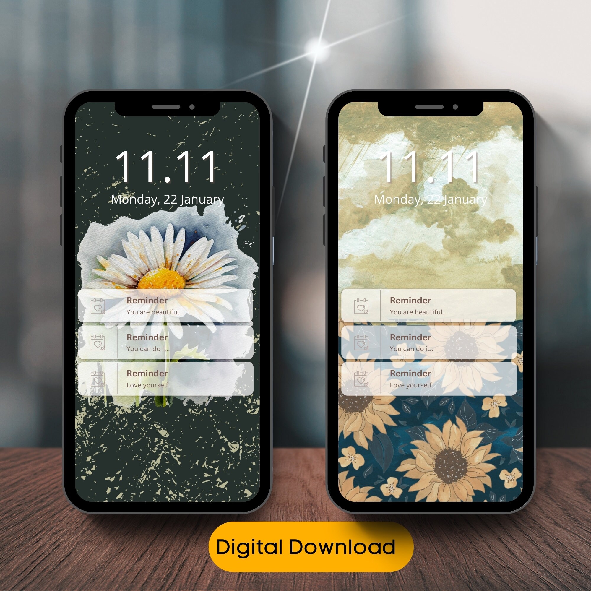 Set of 9 Phone Wallpaper, Aesthetic Wallpaper, Digital Art, Aesthetic ...