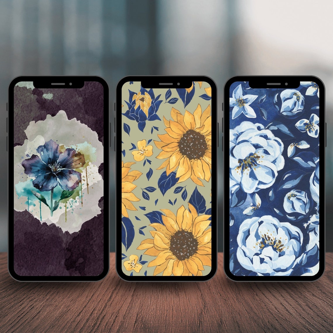 Set of 9 Phone Wallpaper, Aesthetic Wallpaper, Digital Art, Aesthetic ...