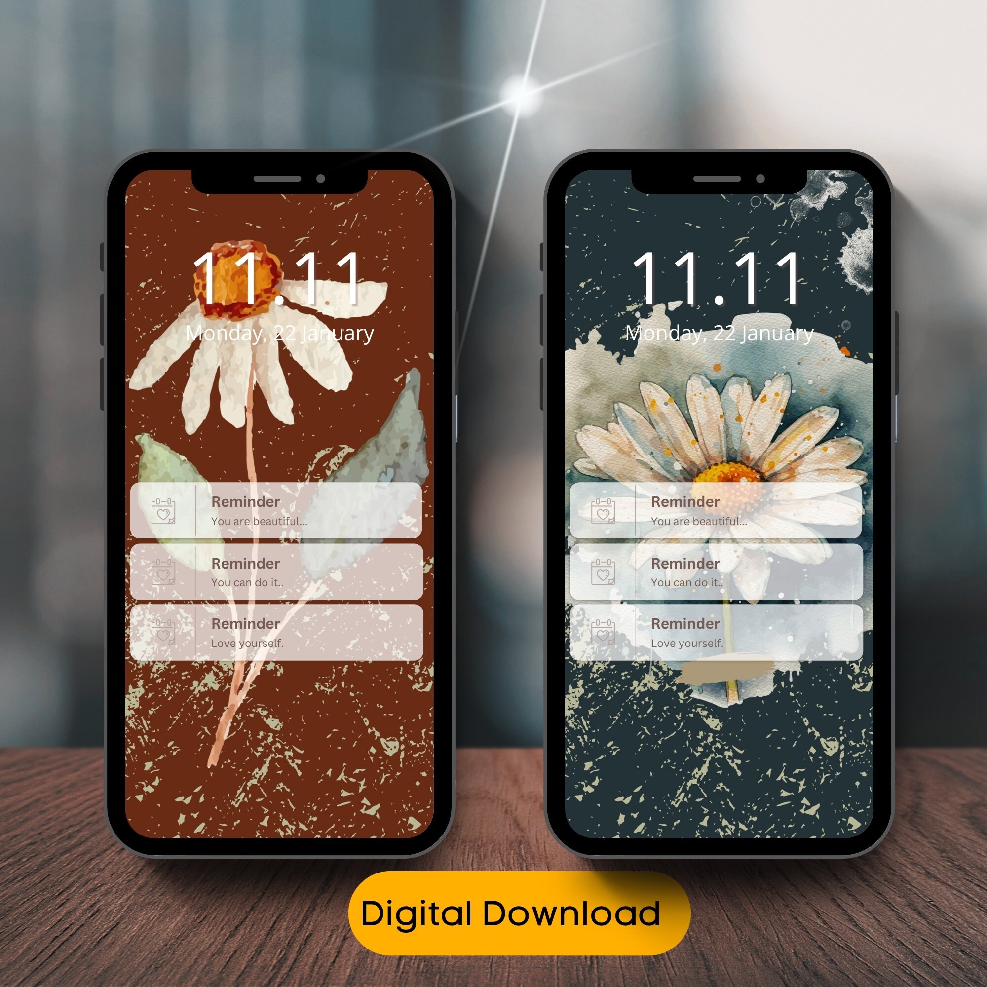 Set of 9 Phone Wallpaper, Aesthetic Wallpaper, Digital Art, Aesthetic ...