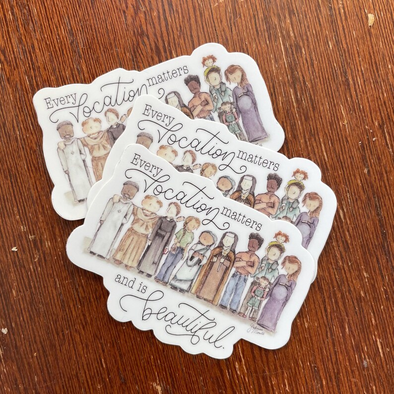 Every Vocation Matters Vinyl Sticker - Etsy
