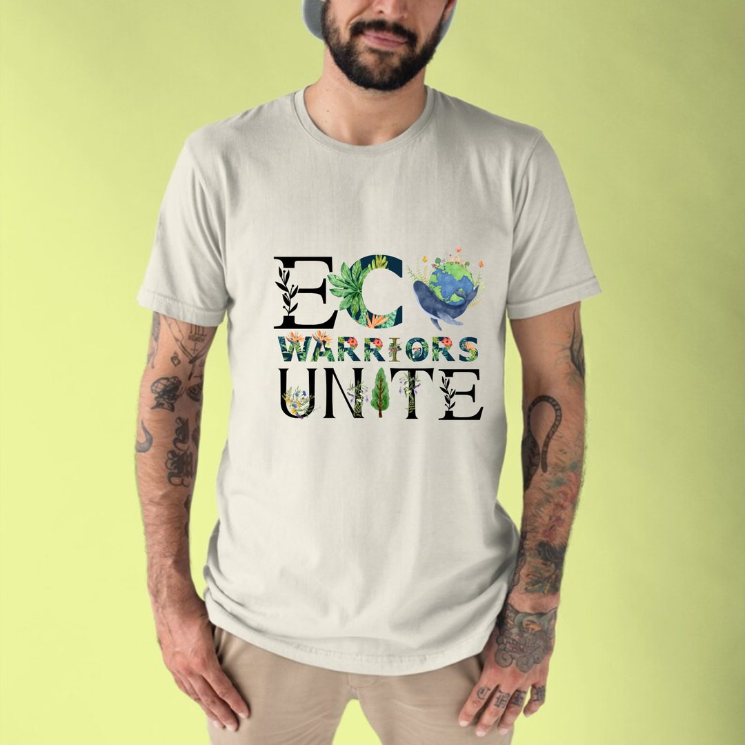 Eco Warrior Shirt, Eco Warrior Unisex T-shirt, Climate Change Tee, Save ...