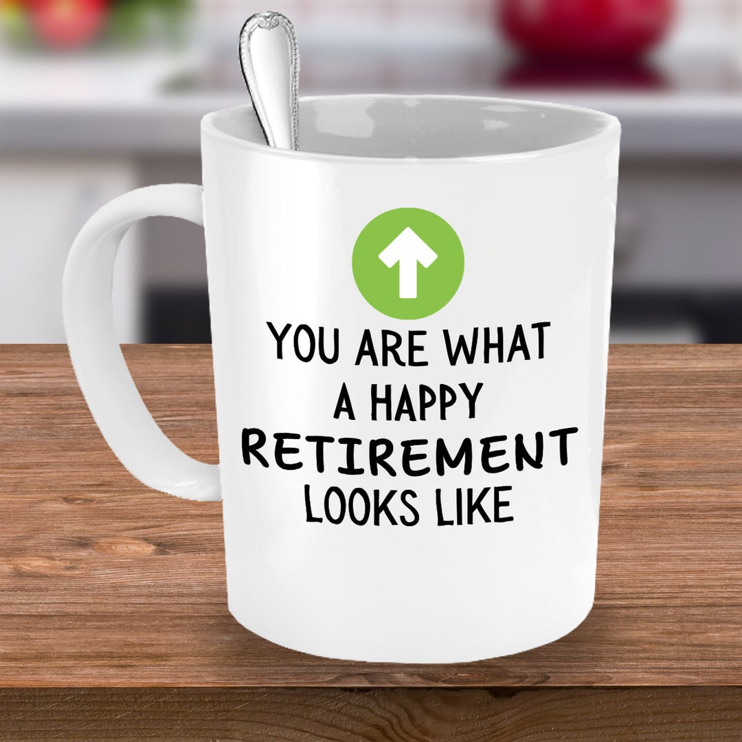 Happy Retirement Coffee Mug, Retirement Mug, Gifts for Retirement ...