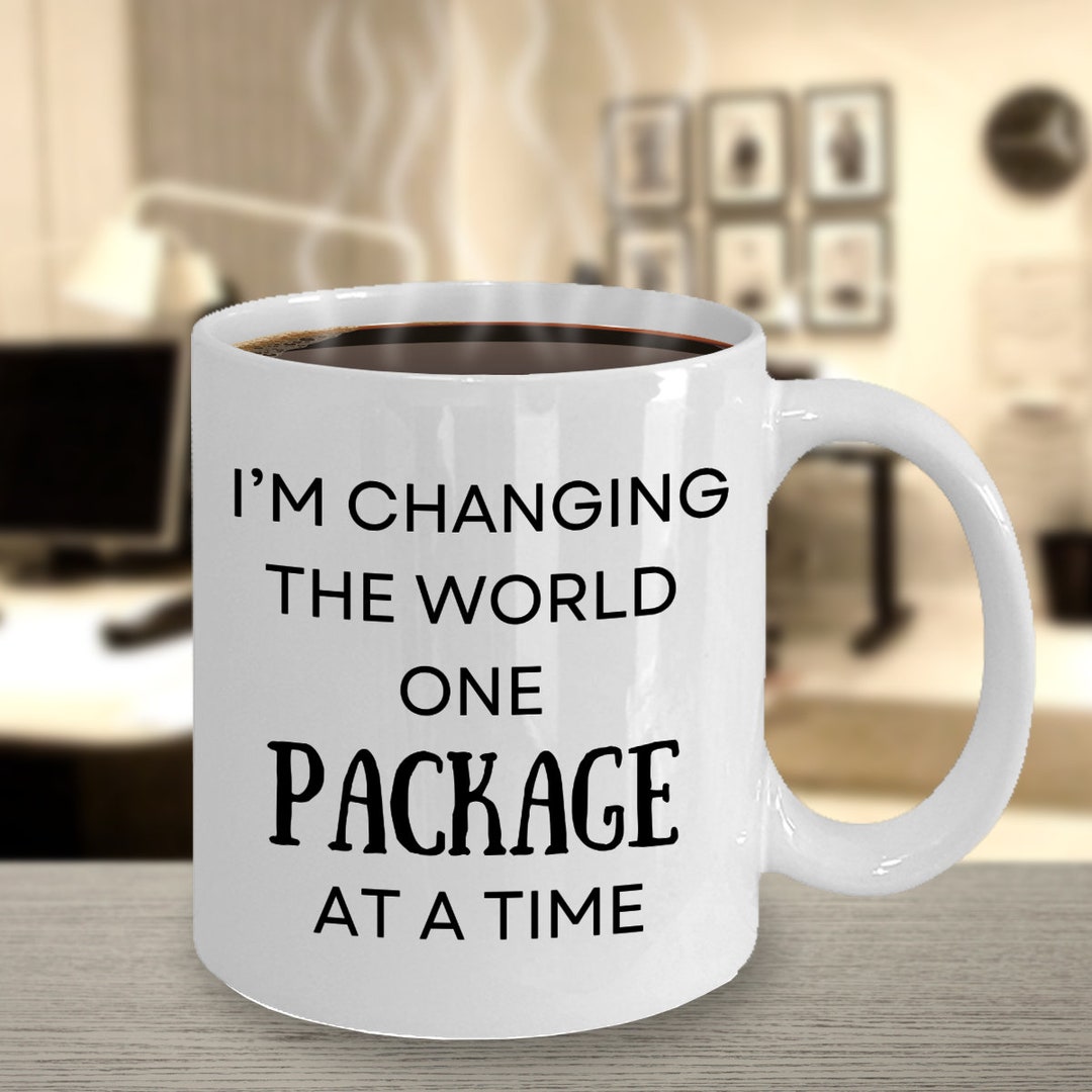Courier Coffee Mug, Gifts for Delivery Drivers, Men, Women, People ...