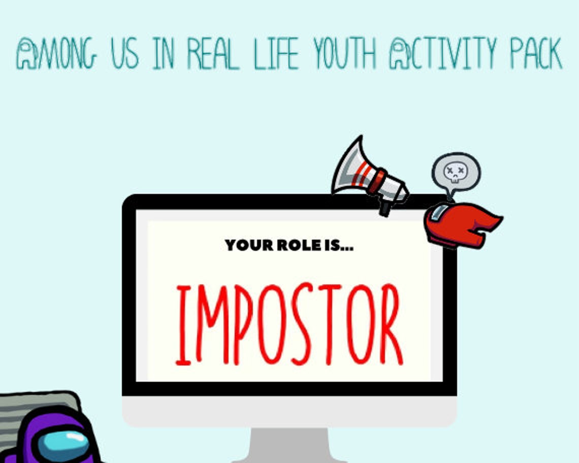 Among Us in Real Life Youth Activity Pack - Etsy