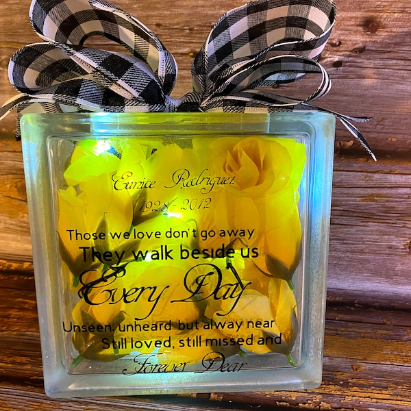 Custom Glass Blocks - Etsy