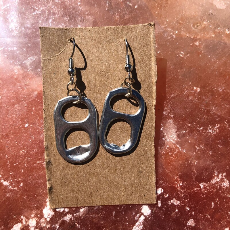 Pop Tab Earrings - Etsy