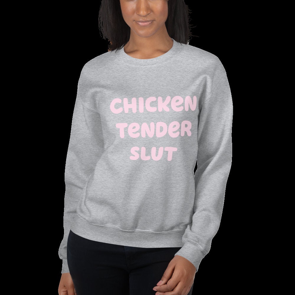 Chicken Tender Slut Sweater Etsy