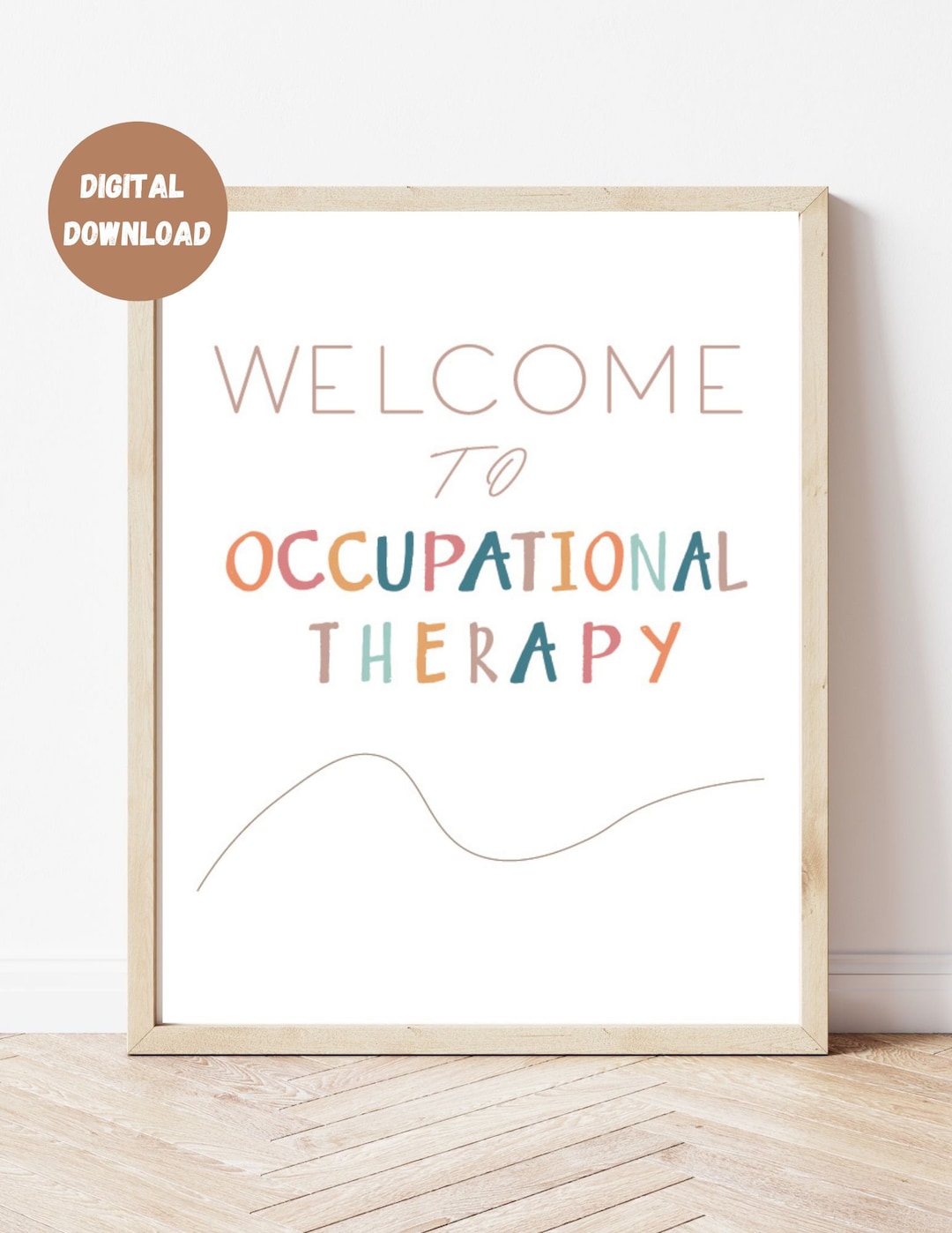 Welcome to OT Poster, School OT Poster, Therapy Poster - Etsy