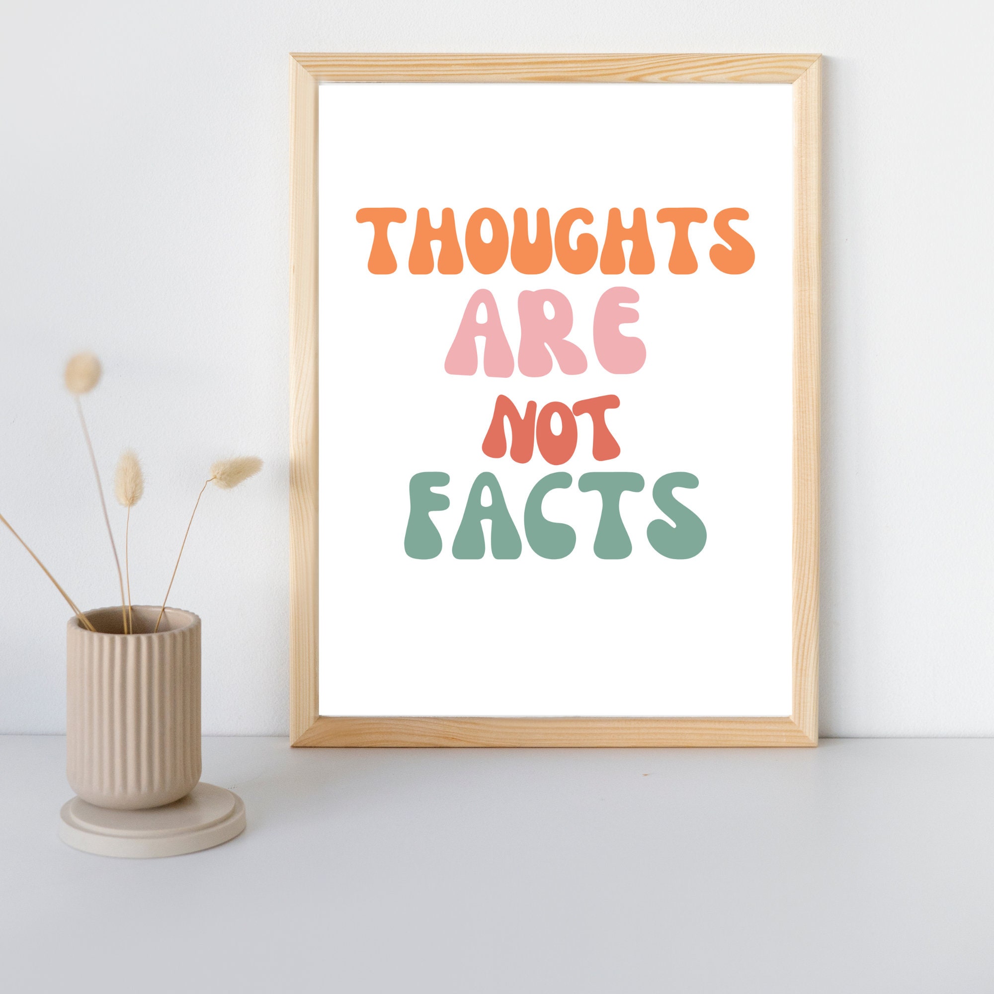 Retro Motivational Poster Bundle, 5 Mental Health Posters, Counseling ...