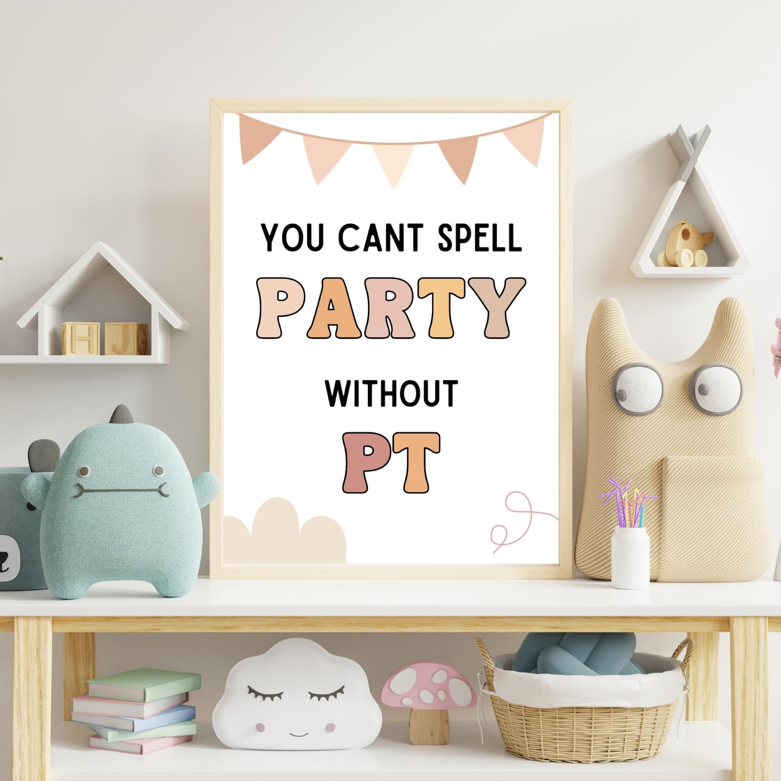 9 Boho Physical Therapy Posters, Physical Therapy Gifts, Physical ...