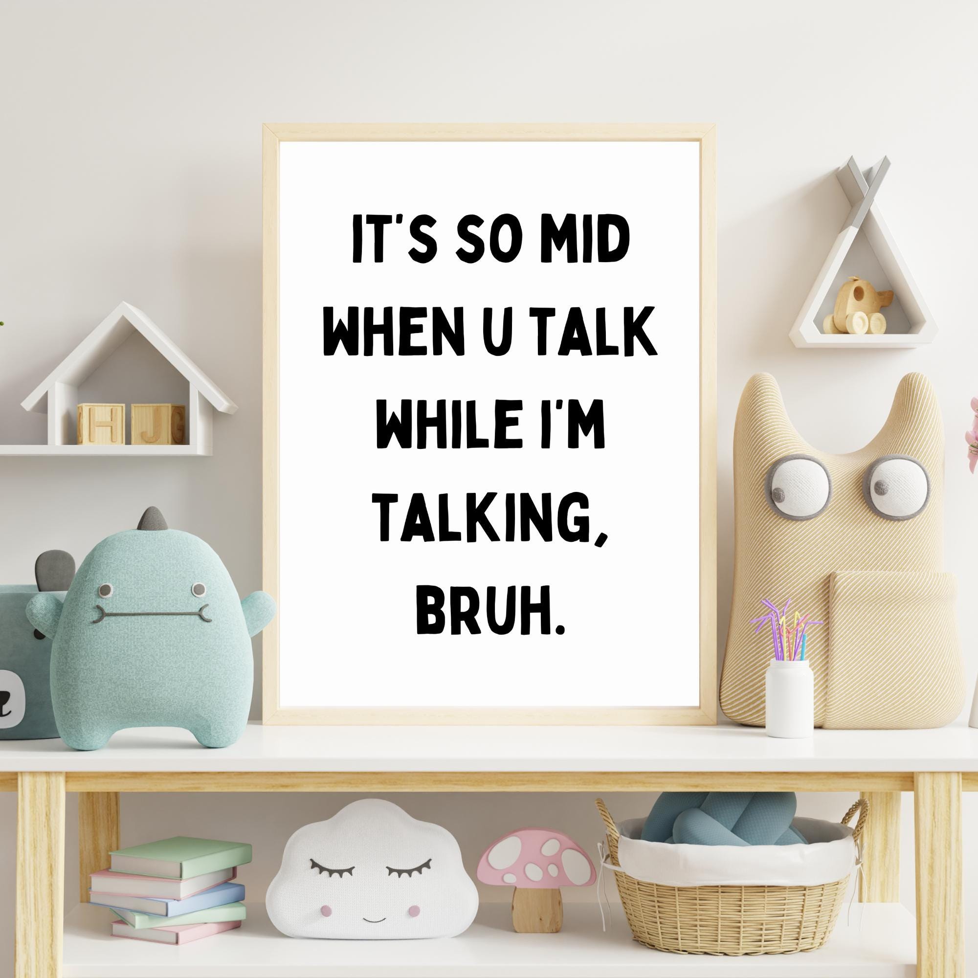 Funny Classroom Poster, Middle School Wall Art, Funny Classroom Rules ...