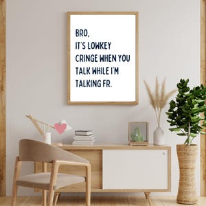 Gen Z Classroom Poster, High School Classroom Decor, Middle School Sign ...