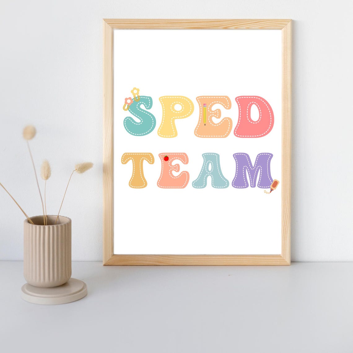 6 Special Education Posters, Special Education Teacher, SPED Team, SPED ...