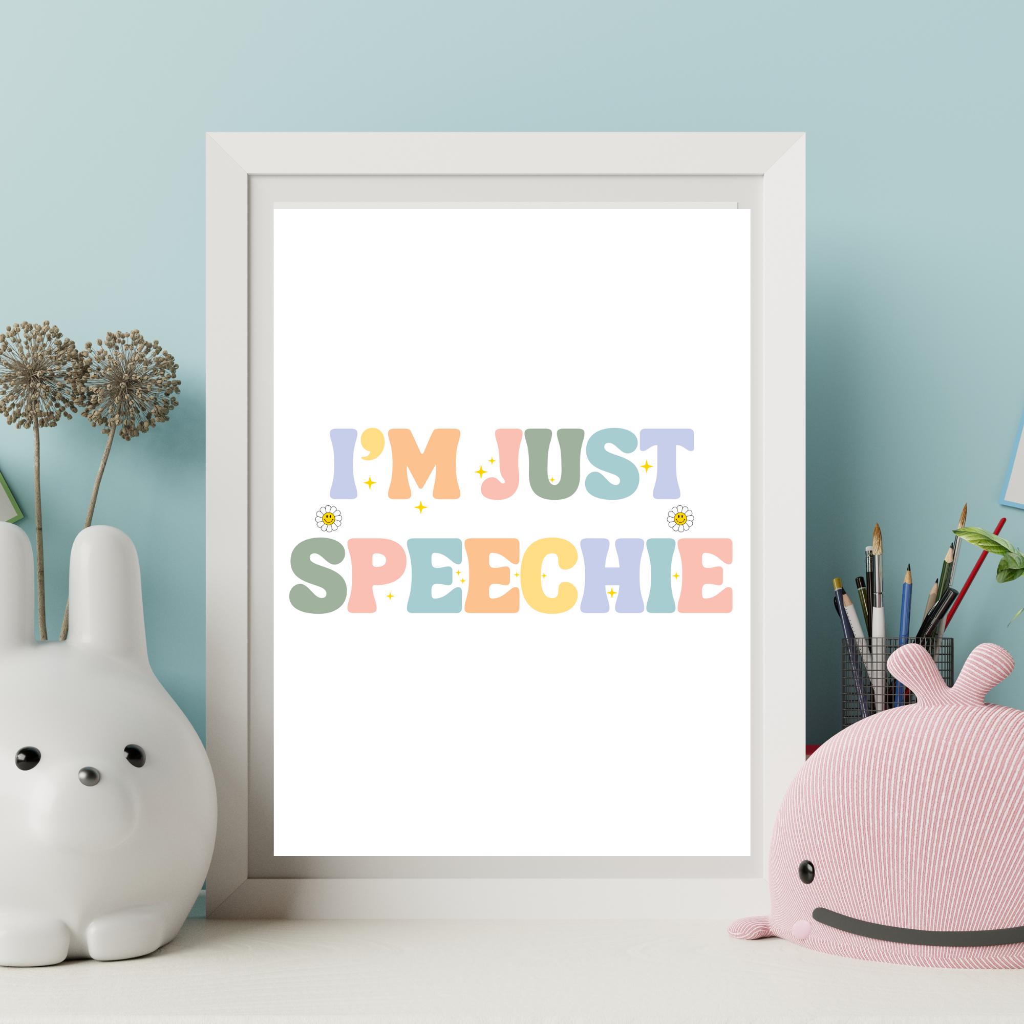 12 Speech Room Posters, Speech Therapy Office Decor, Speech Classroom ...