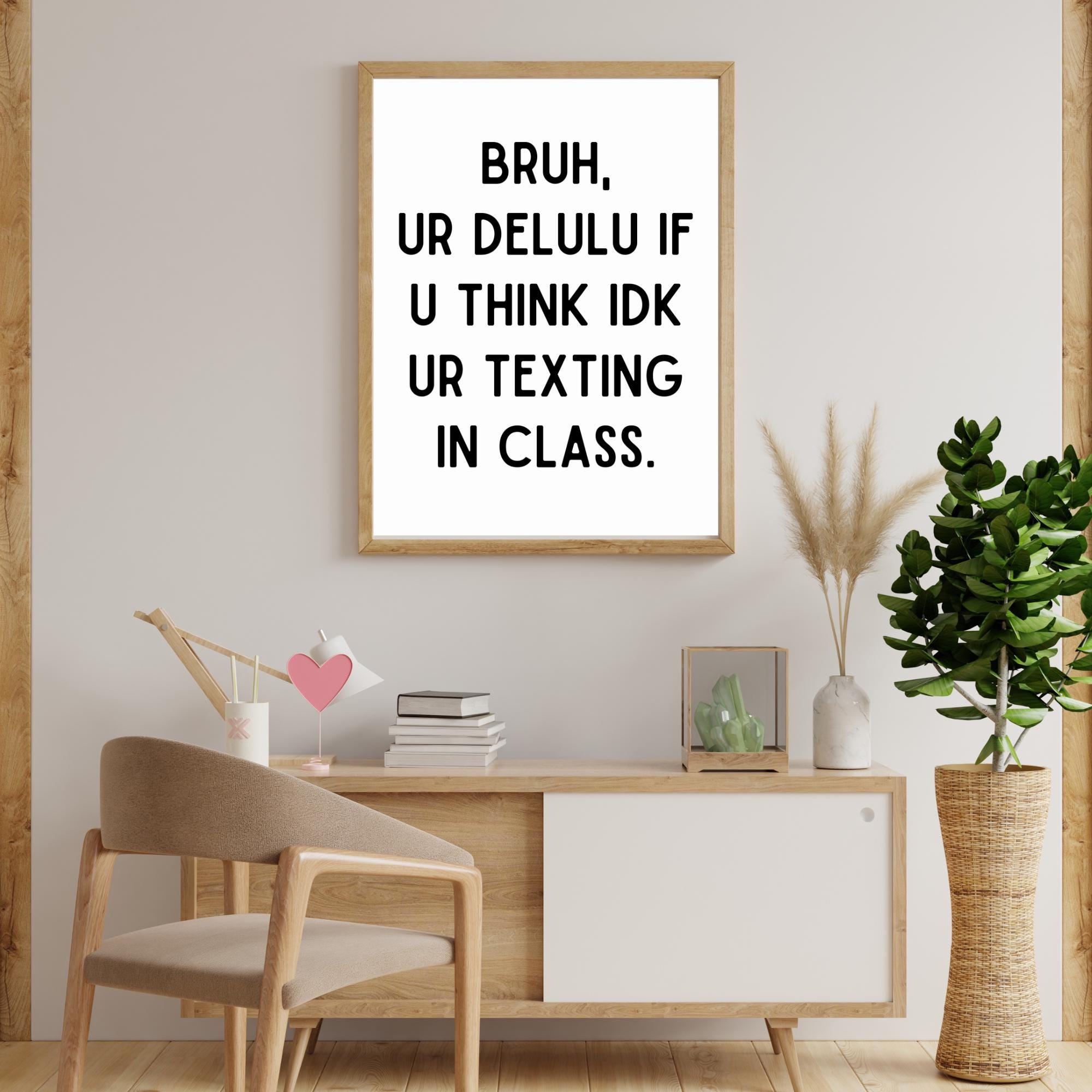 Gen Z Classroom Slang Poster, High School Poster, Middle School Poster ...