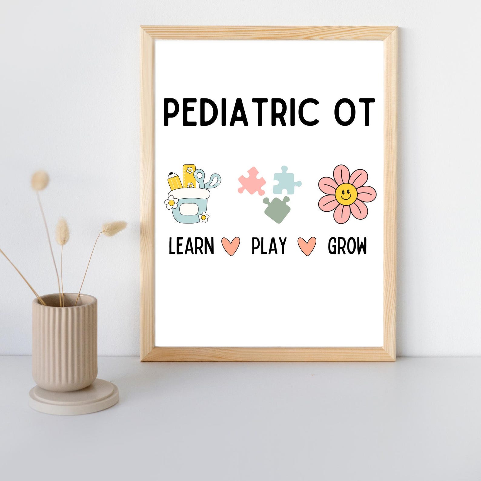 Pediatric Occupational Therapy Poster, Pediatric OT, Occupational ...