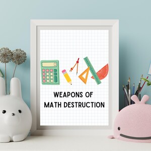 Math Poster, Math Classroom Decor, Math Classroom, Math Teacher, Funny ...