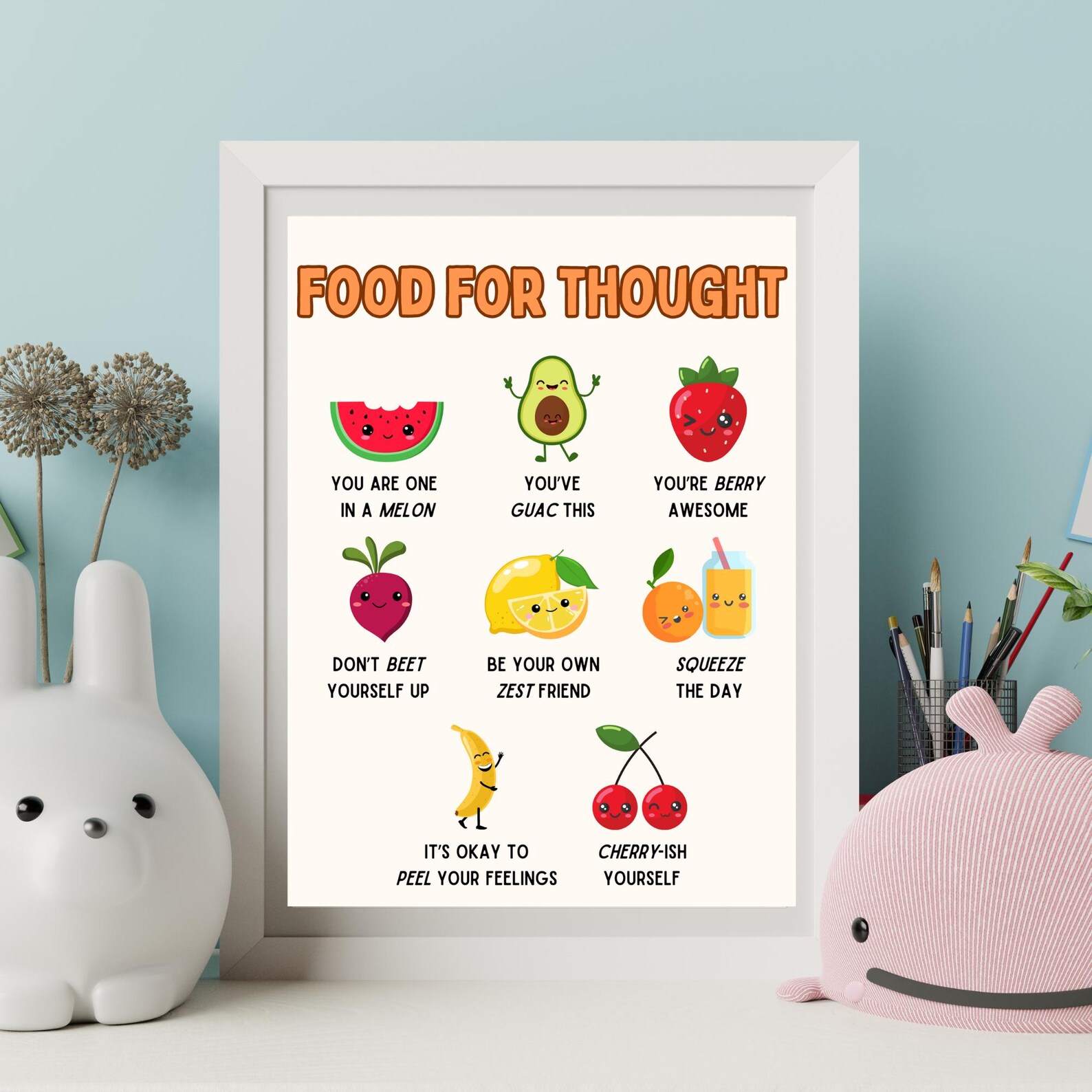 Kids Affirmation Poster, Classroom Poster, School Counselor Sign ...