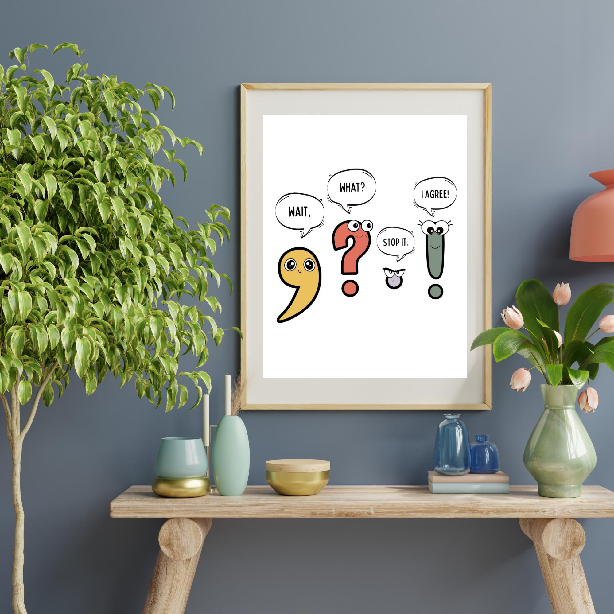 Grammer Poster, Grammar Classroom Poster, Punctuation Poster, Grammar ...