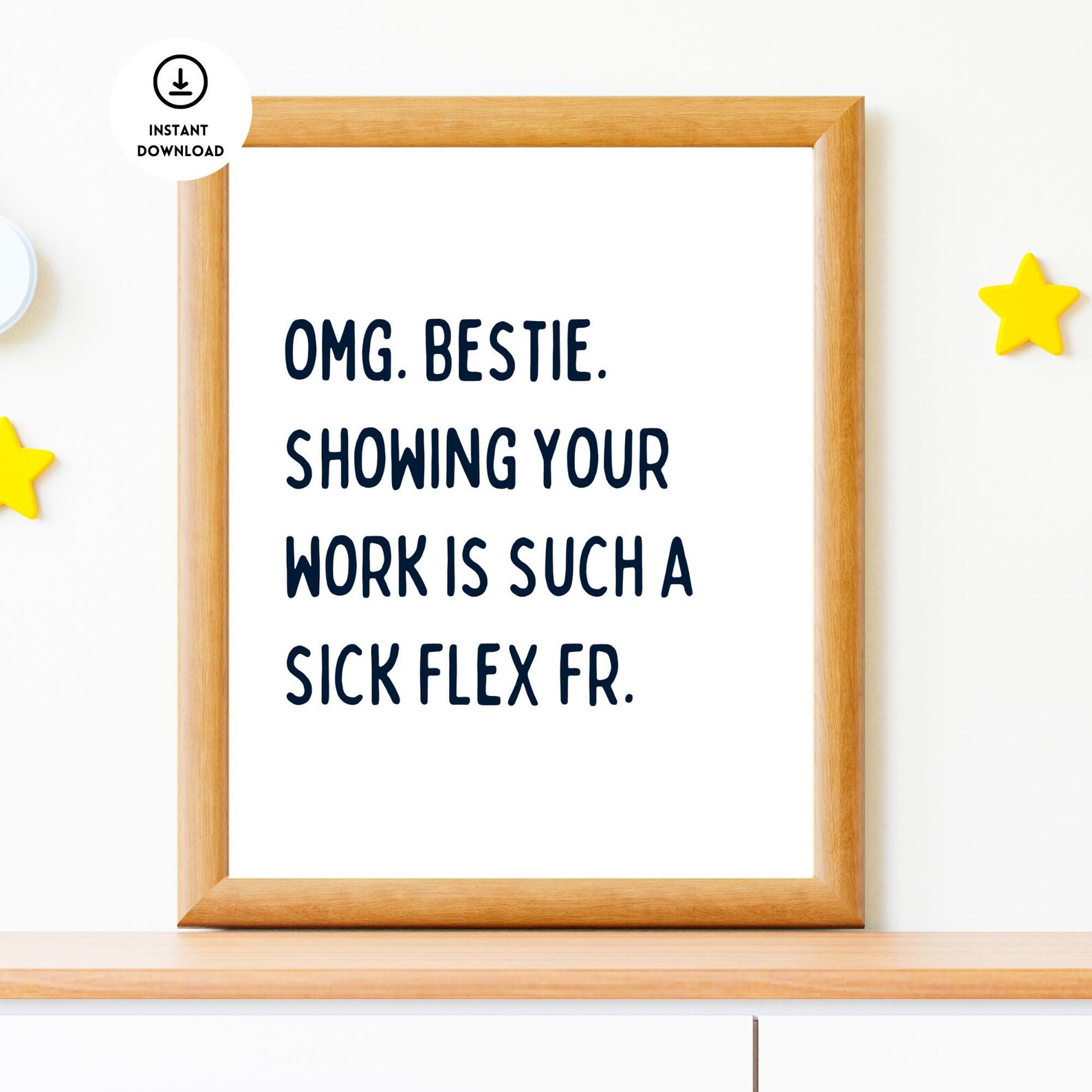 Funny Classroom Poster, Middle School Sign, High School Classroom Decor ...
