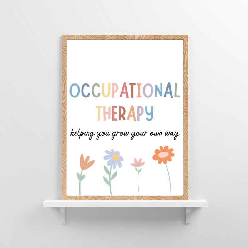 Occupational Therapy Poster, Occupational Therapy, Occupational Therapy ...