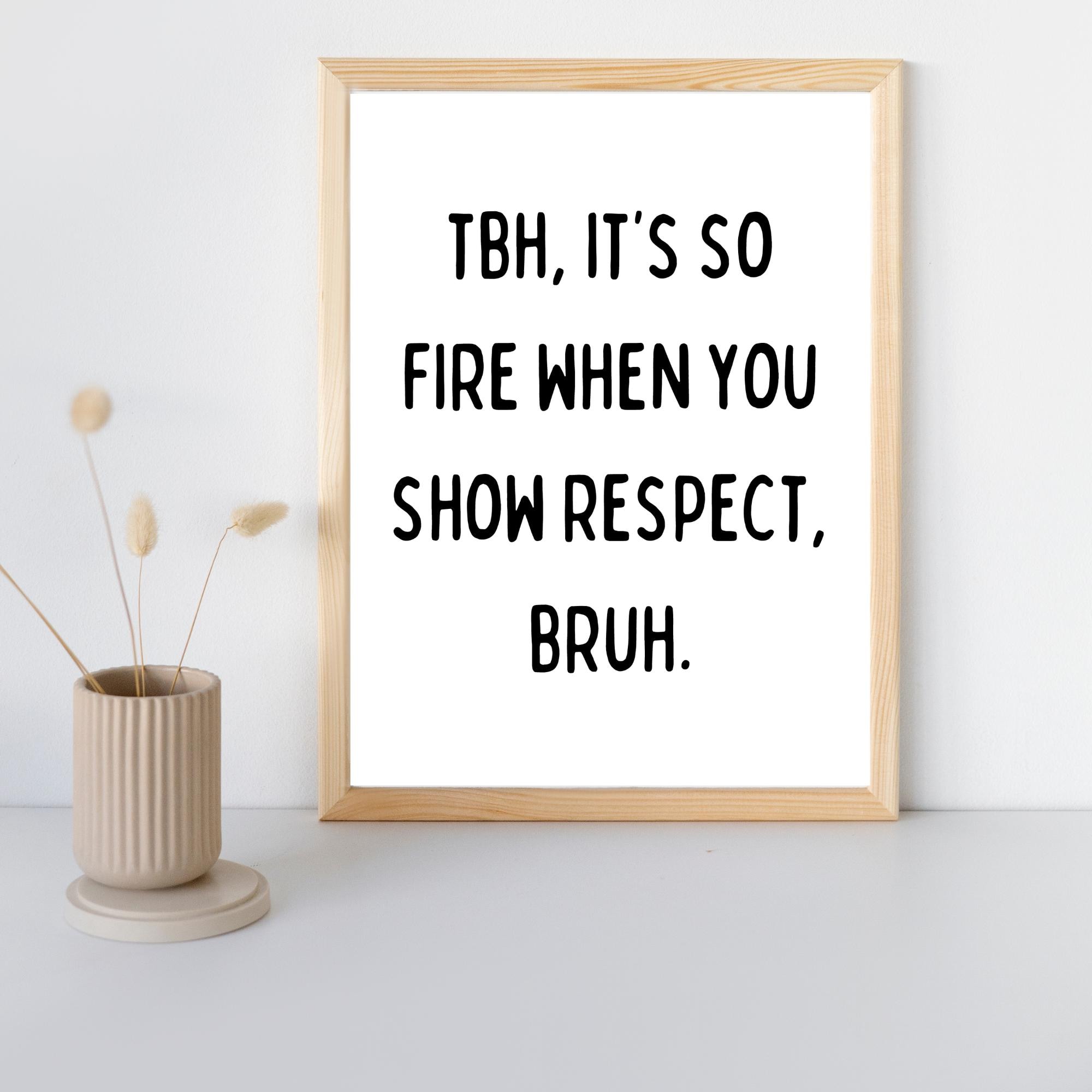 Funny Classroom Poster, Gen Z Slang Poster, High School Classroom ...