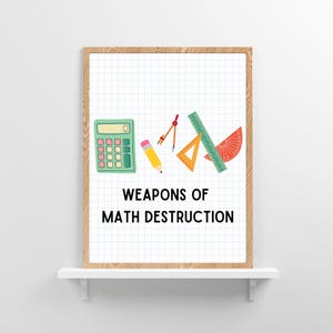 Math Poster, Math Classroom Decor, Math Classroom, Math Teacher, Funny ...