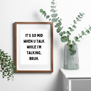 Funny Classroom Poster, Middle School Wall Art, Funny Classroom Rules ...